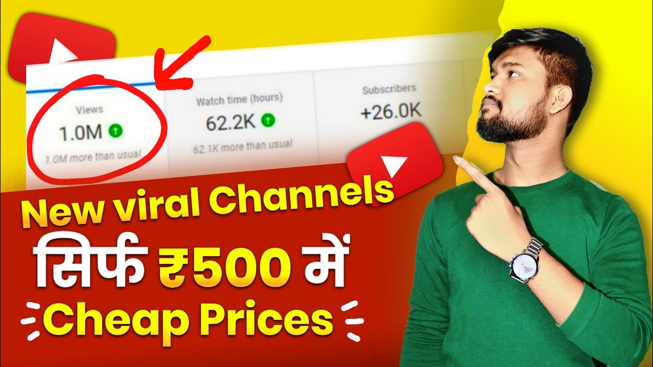 Small Youtube Gaming Channel For Sale In Cheap Price ||#abhayadwani # ...