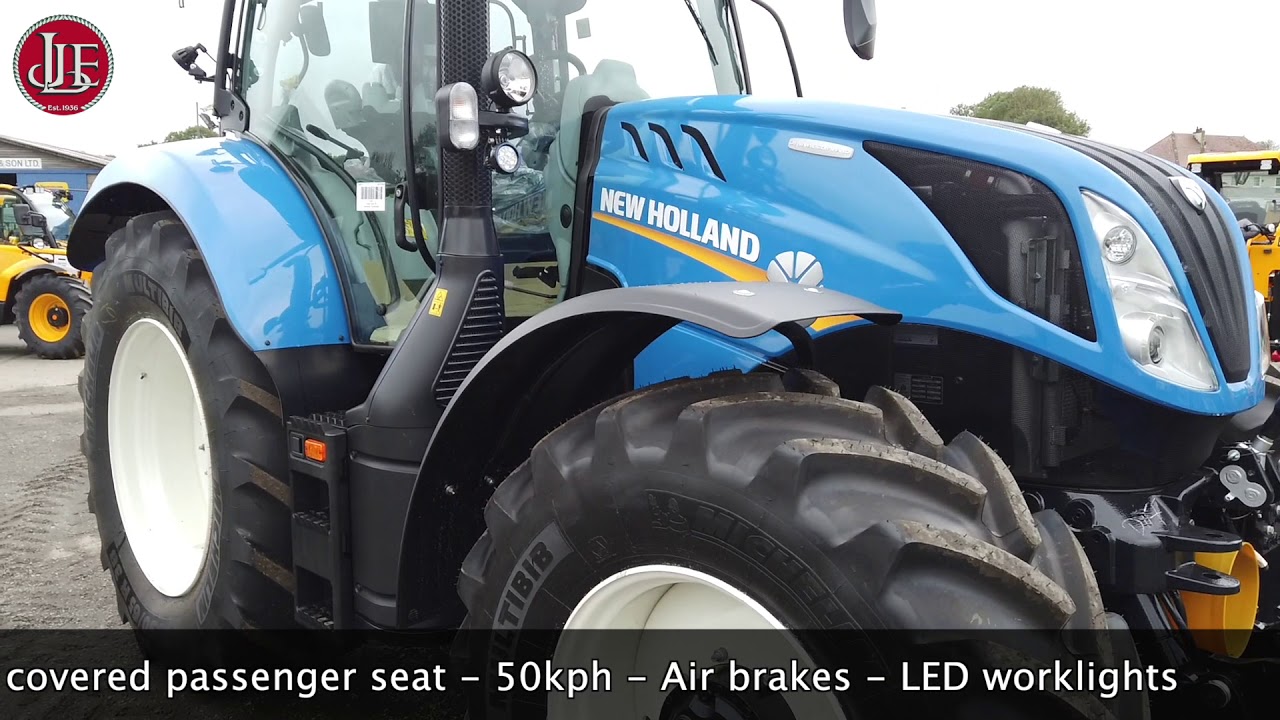 New Holland T6 180 - YouTube