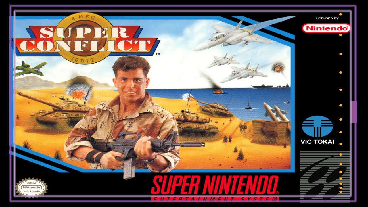 SNES Super Side Quest - Game # 320 - Super Conflict [1/4] - YouTube