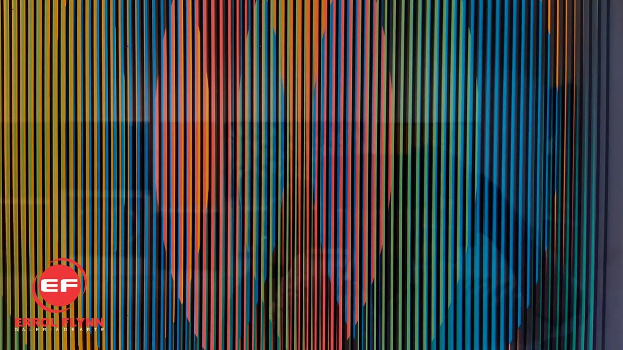 Carlos Cruz-Diez - Chromointerference, Série Oval A3 - YouTube