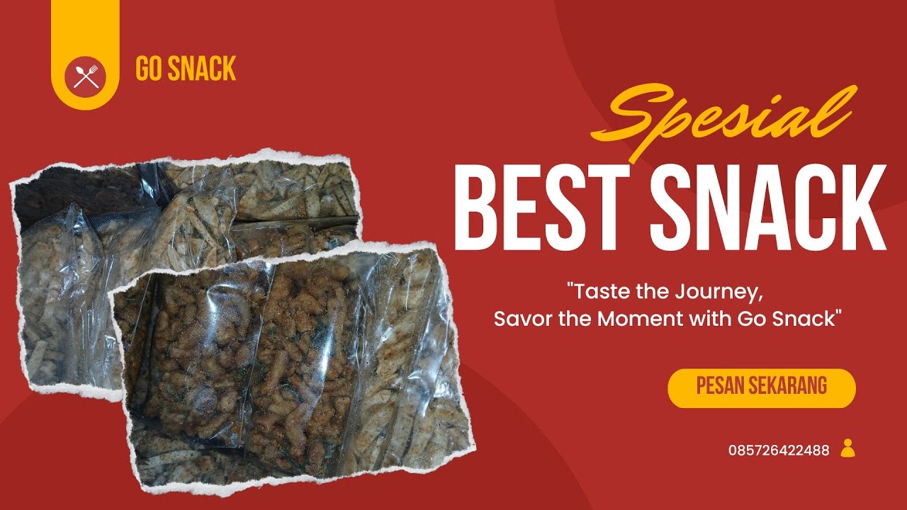 Go Snack "Taste the Journey, Savor the Moment with Go Snack" - YouTube