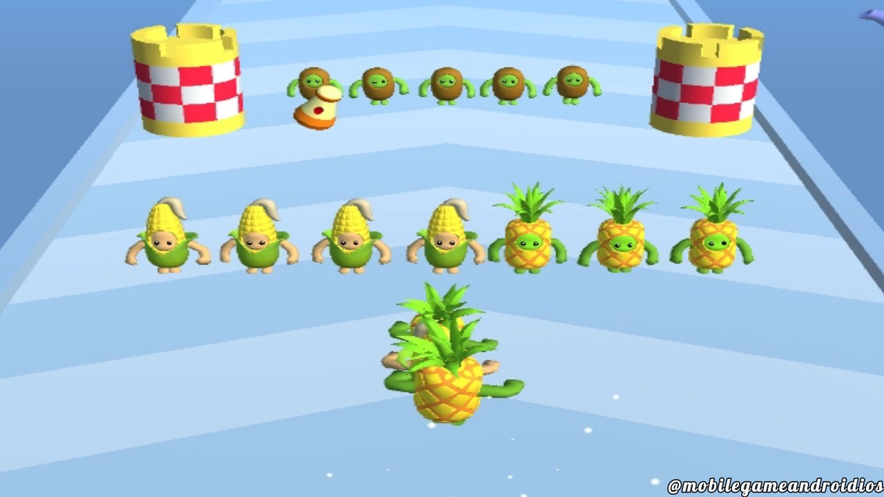 Fruit Rush - Levels 1-5 - Gameplay Walkthrough - YouTube