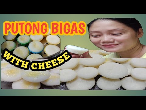 HOW MAKE RICE CAKE/PUTONG BIGAS With CHEESE/RICE CAKE RECIPE - YouTube