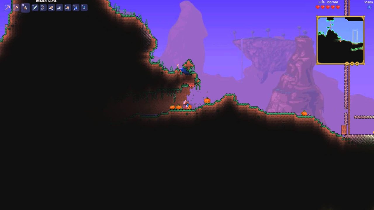 Terraria Let's Play w. Kris & Matt-Part 11: To The Left, To The Left ...