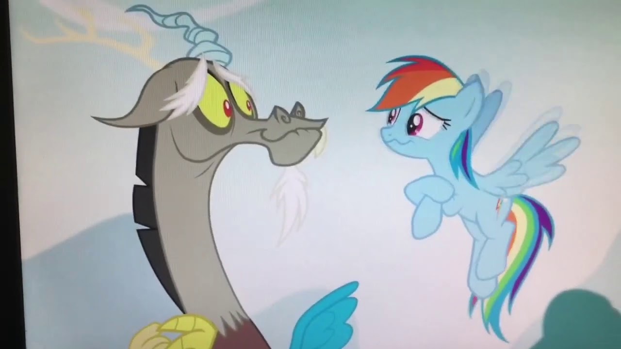 Discord and Rainbow Dash’s Reaction - Hercules Saying “What’s The Point ...