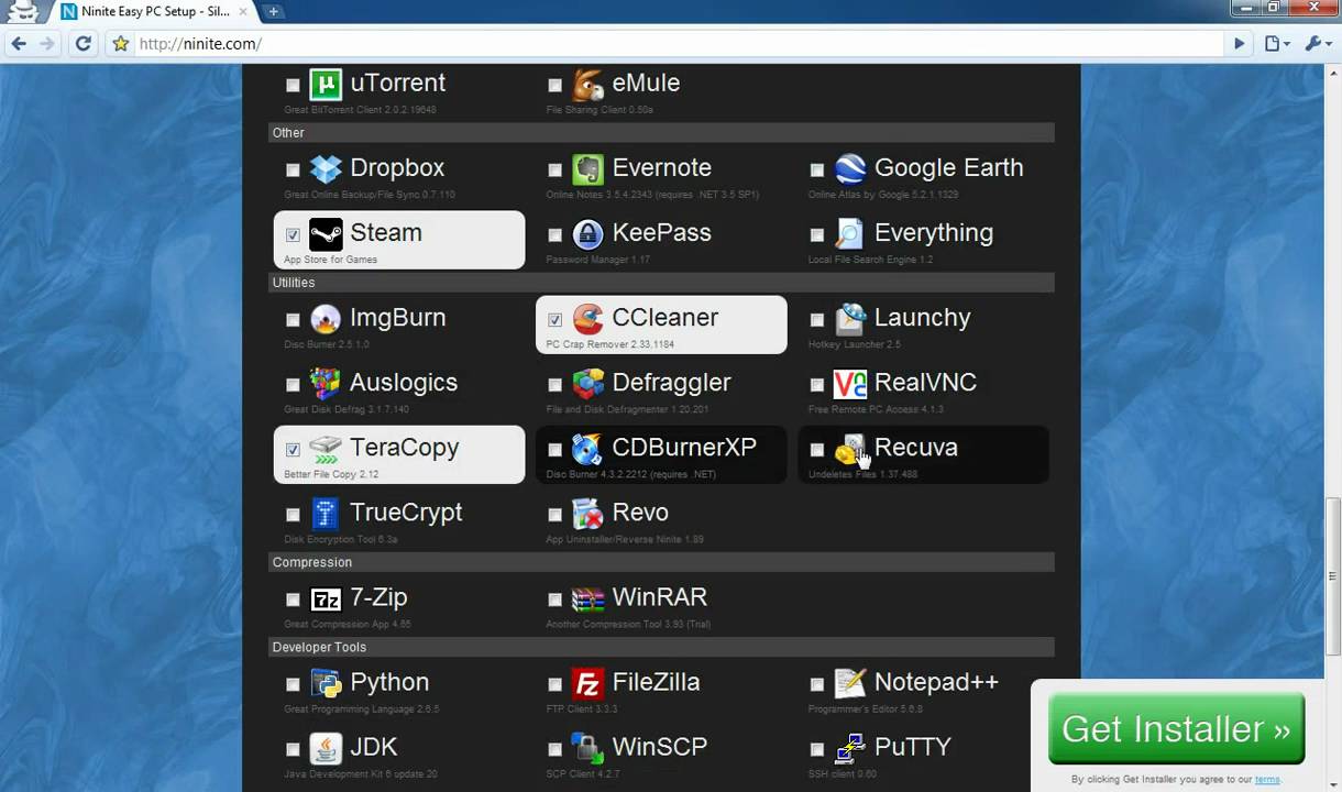 Ninite - A Faster Easier Way to Install Software (Screencast) - YouTube