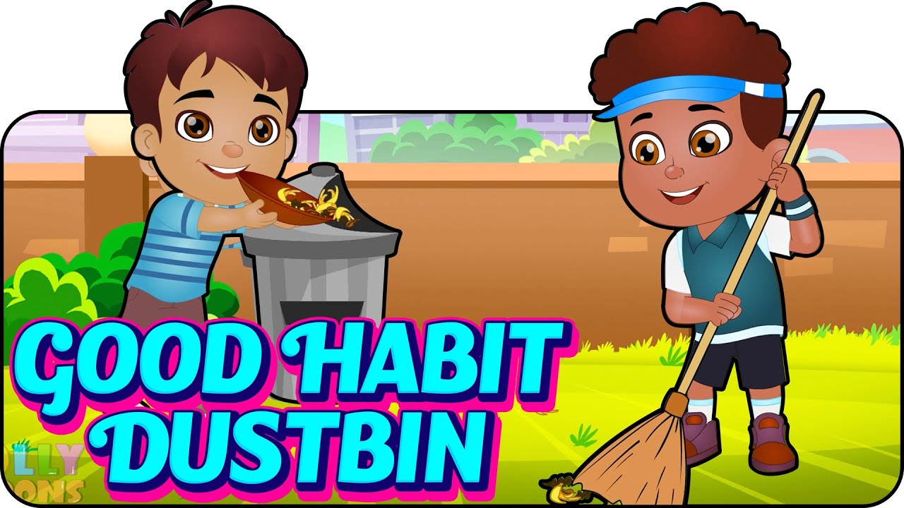 Throw Garbage in Dustbin | Garbage Collection, Clean Habits, Waste ...