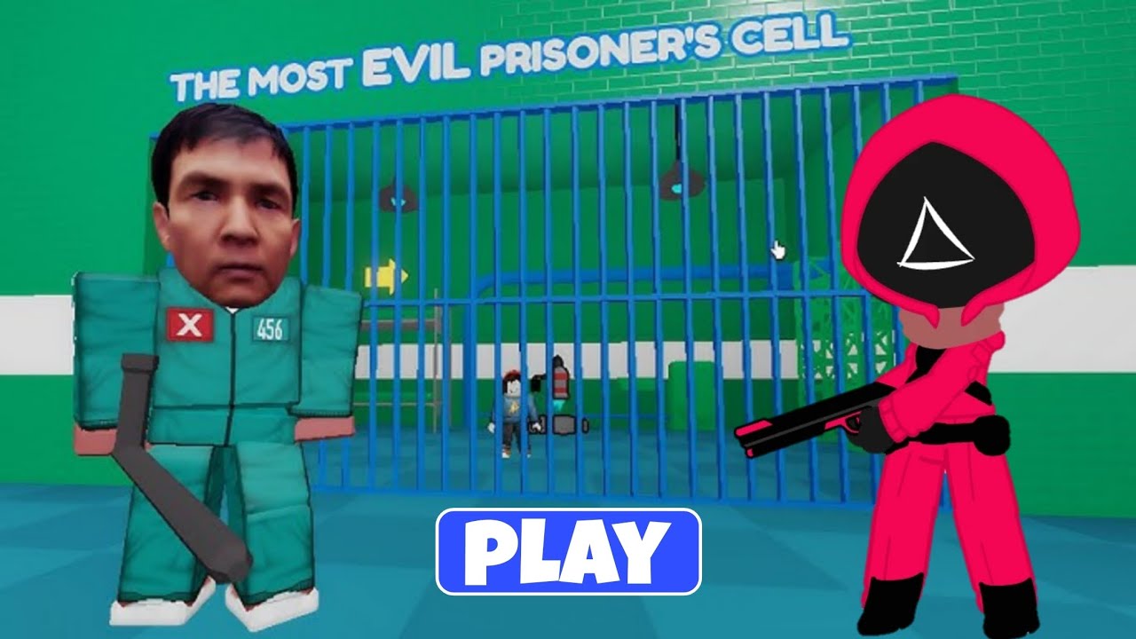 SQUID GAME GI-HUN IN BARRY'S PRISON RUN OBBY WITH FREE ITEM AND SKINS ...