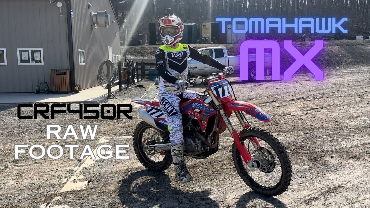 A ride day at Tomahawk MX on a CRF450R - YouTube
