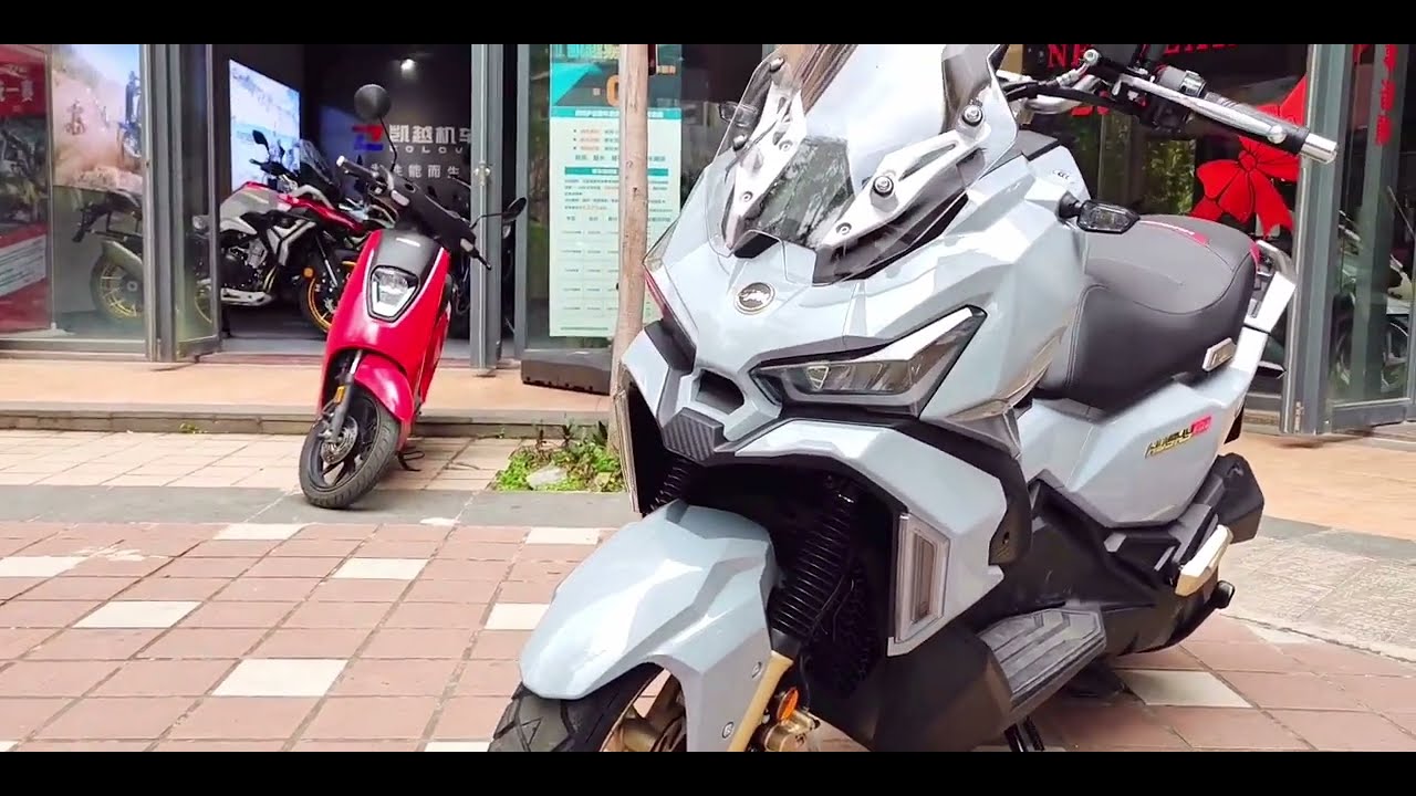 First Look SYM Husky 150 ADV - YouTube