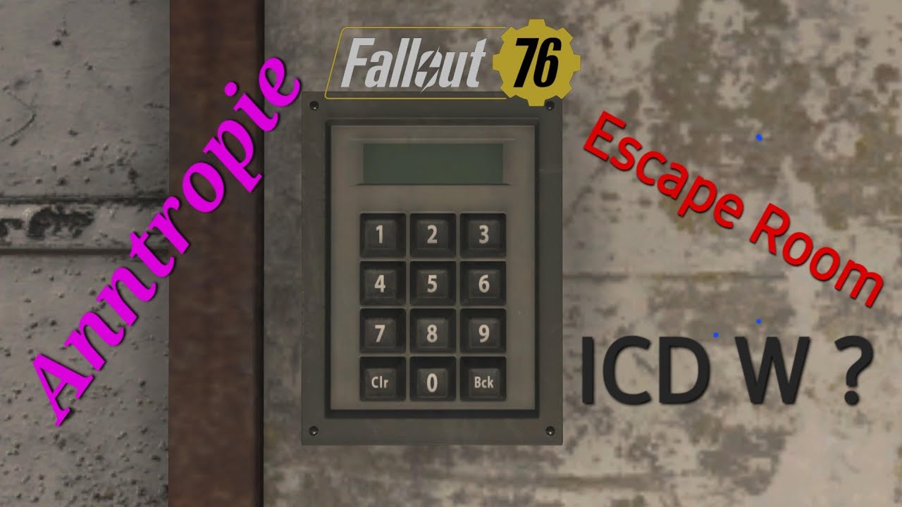 ICD W ? -Radiation Code, Escape Room "TEC" Solution, by Anntropie ...