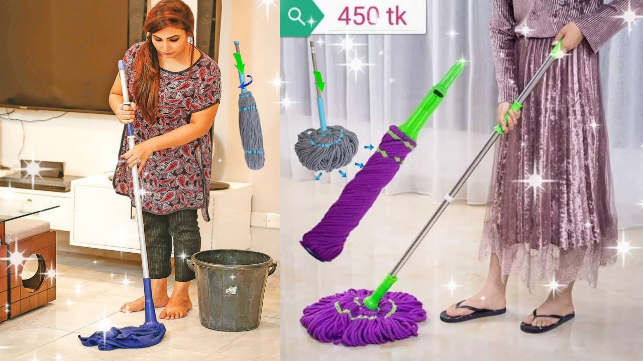 ঘর মোছার আধুনিক ডিজাইনের মপ এর দাম জানুন🚦Magic Mop Price In Bangladesh🚦 ...
