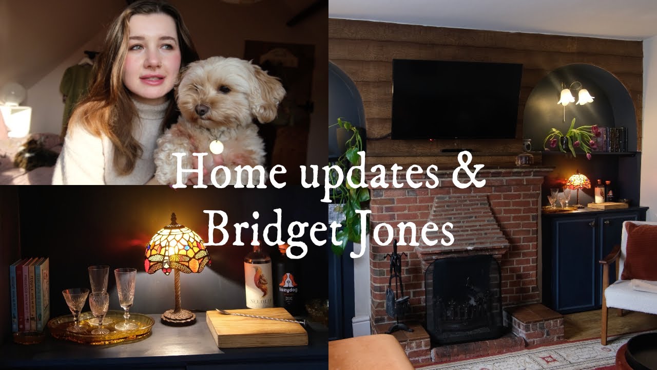Home updates & Bridget Jones - Cottage Life Vlog - YouTube