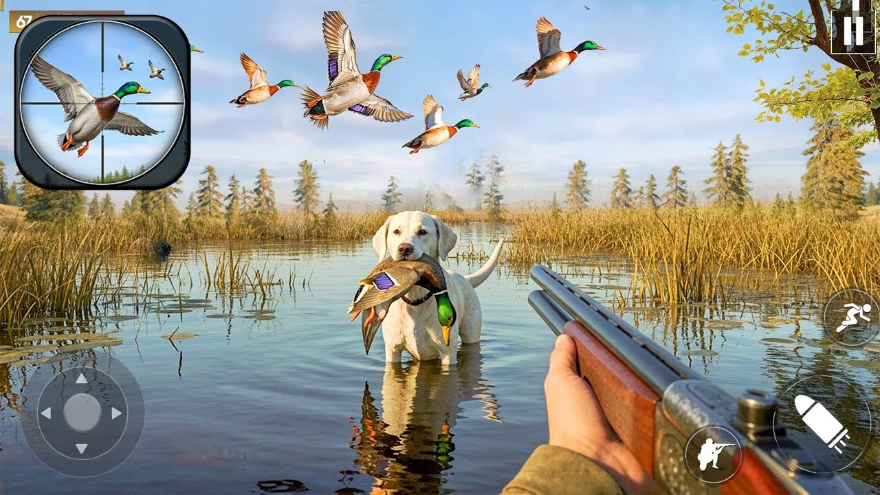 Duck Hunting 3d - Fps Shooting Android Gameplay - YouTube