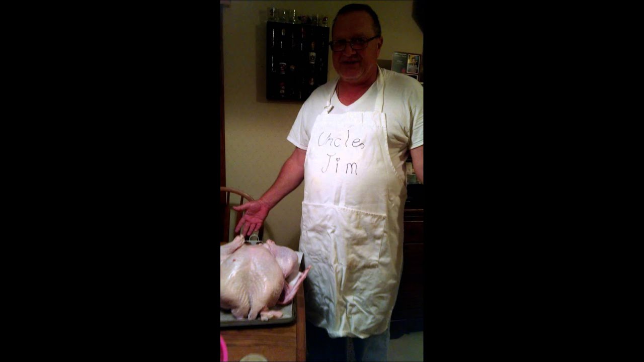 Slapping the turkey!!! - YouTube