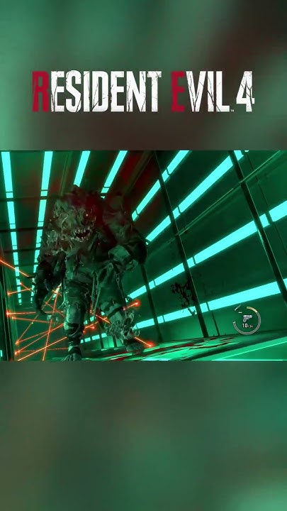 #生化危机 艾达闯激光通道，经典名场面#生化危机4重制版 #steam游戏 - YouTube