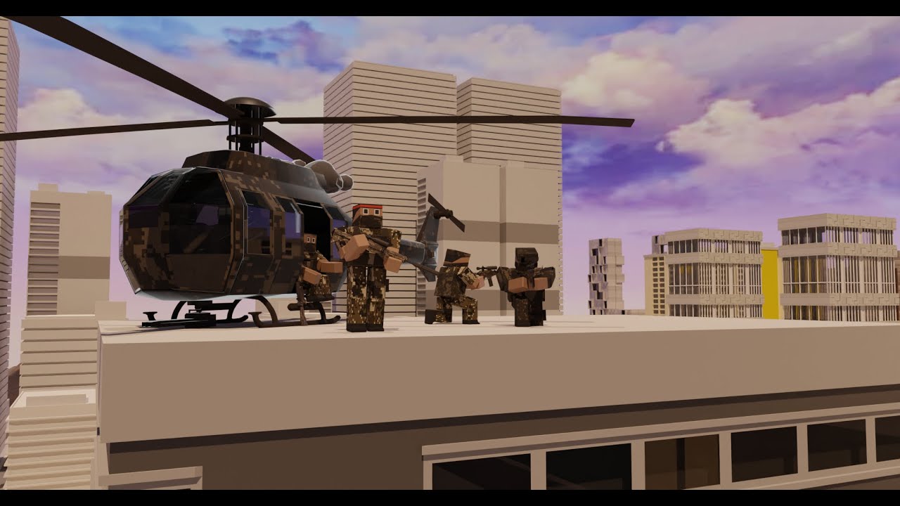 Minecraft Special Forces Animation in Blender - YouTube