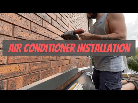 INSTALLING a DAIKIN DUCTLESS MINI SPLIT | AIR CONDITIONER ❄️