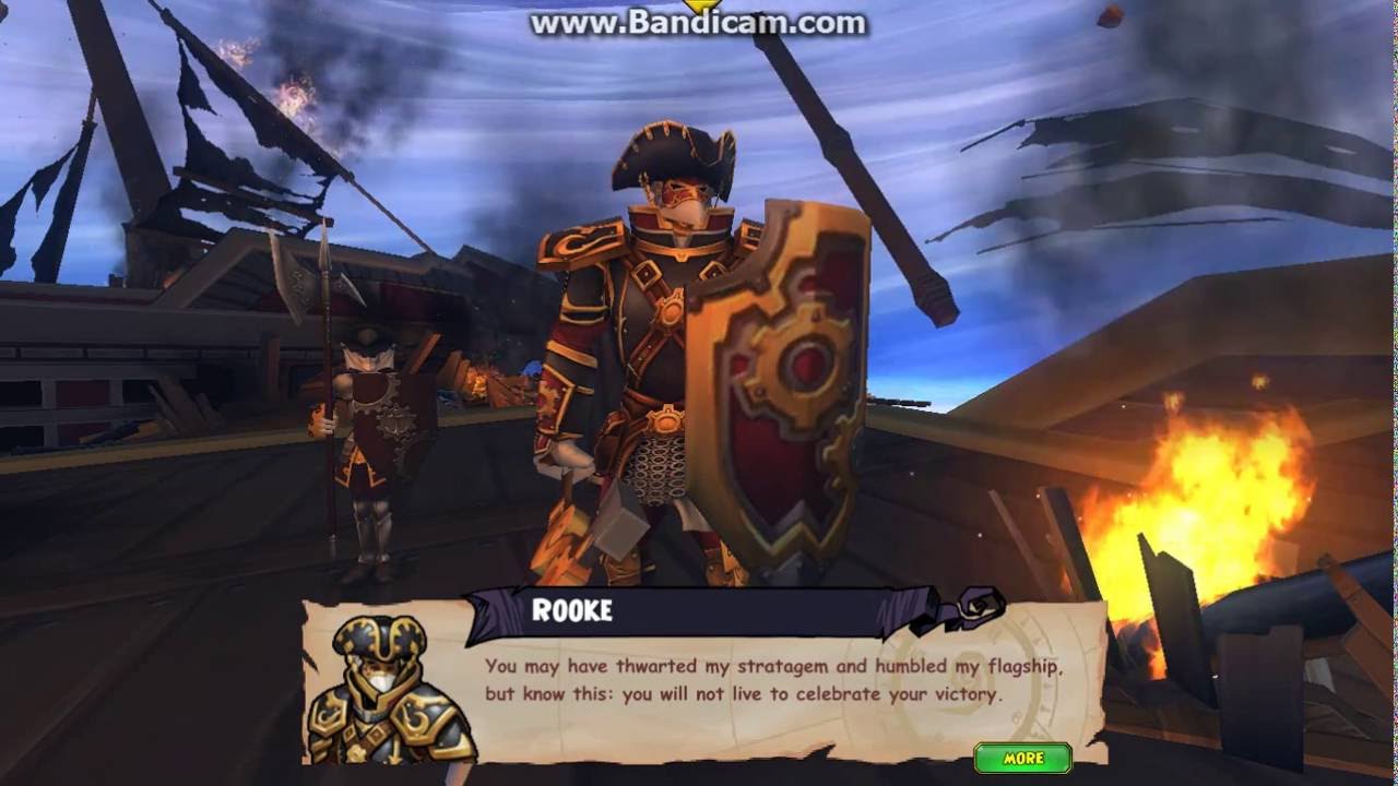 Pirate101 Marelybone Final Boss Rooke Second Battle (Solo) - YouTube