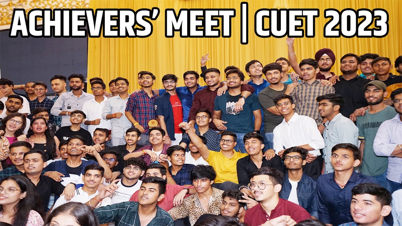 SPCC GRAND EVENT | ACHIEVERS' MEET | CUET 2023 TOPPERS FROM SPCC TO SRCC LIVE BATCH - YouTube