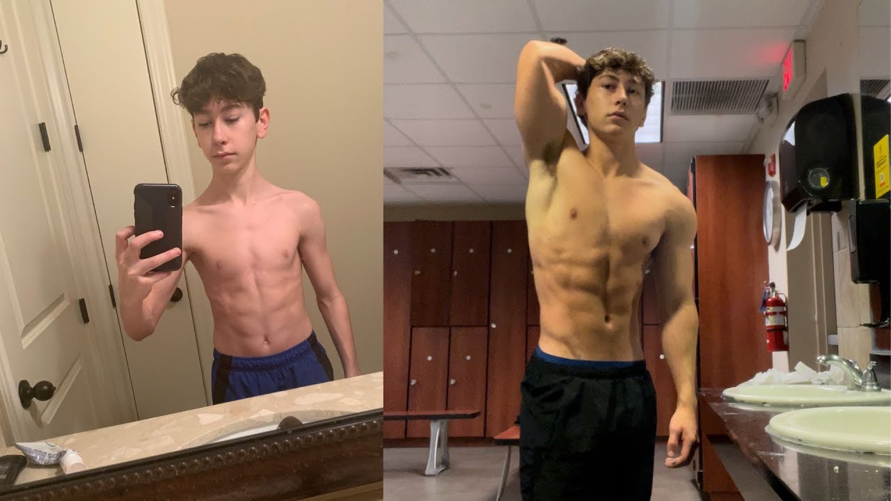 Alex Whitwell 3 Year Natural Transformation 14-17 - YouTube