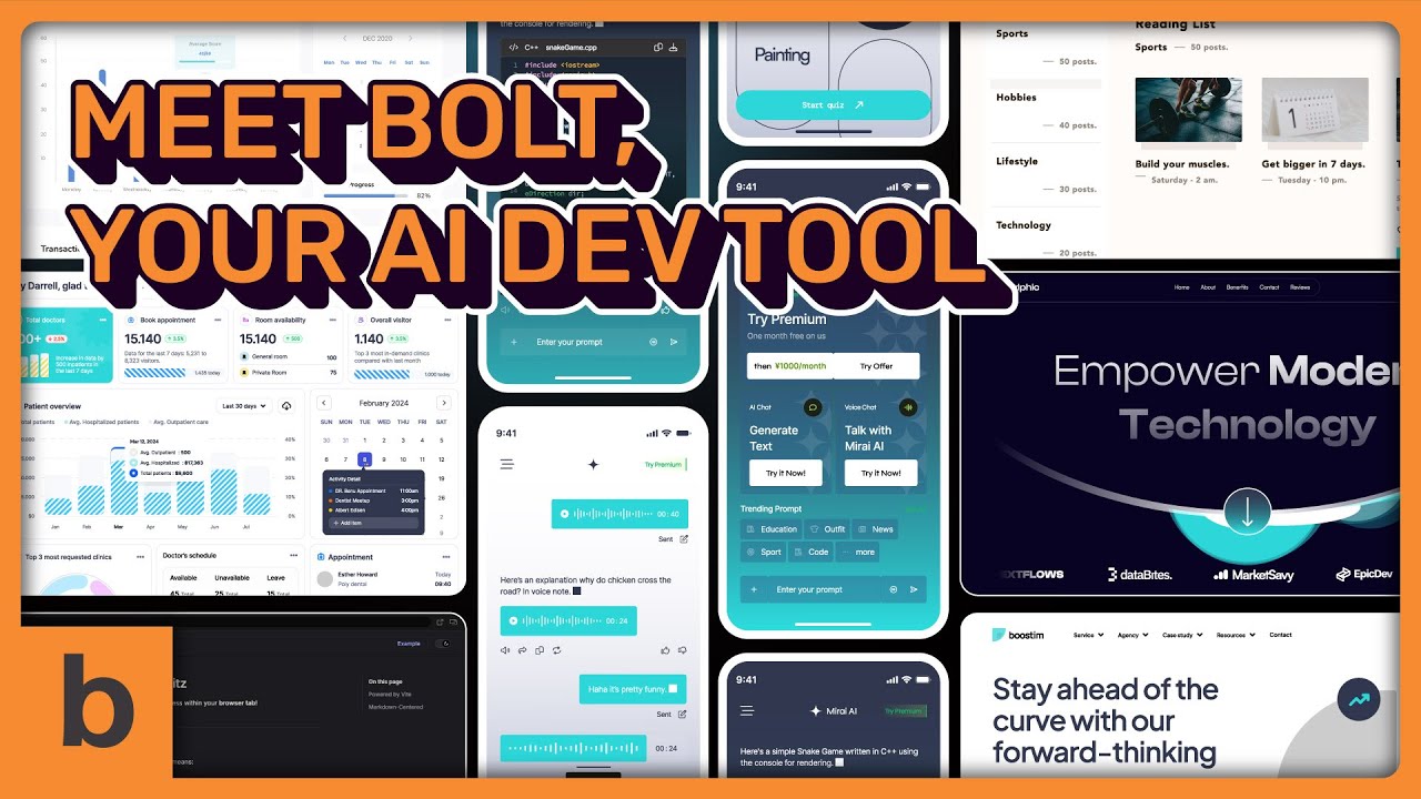 Kinetic Typography with Screencast Explainer Video for Bolt - YouTube
