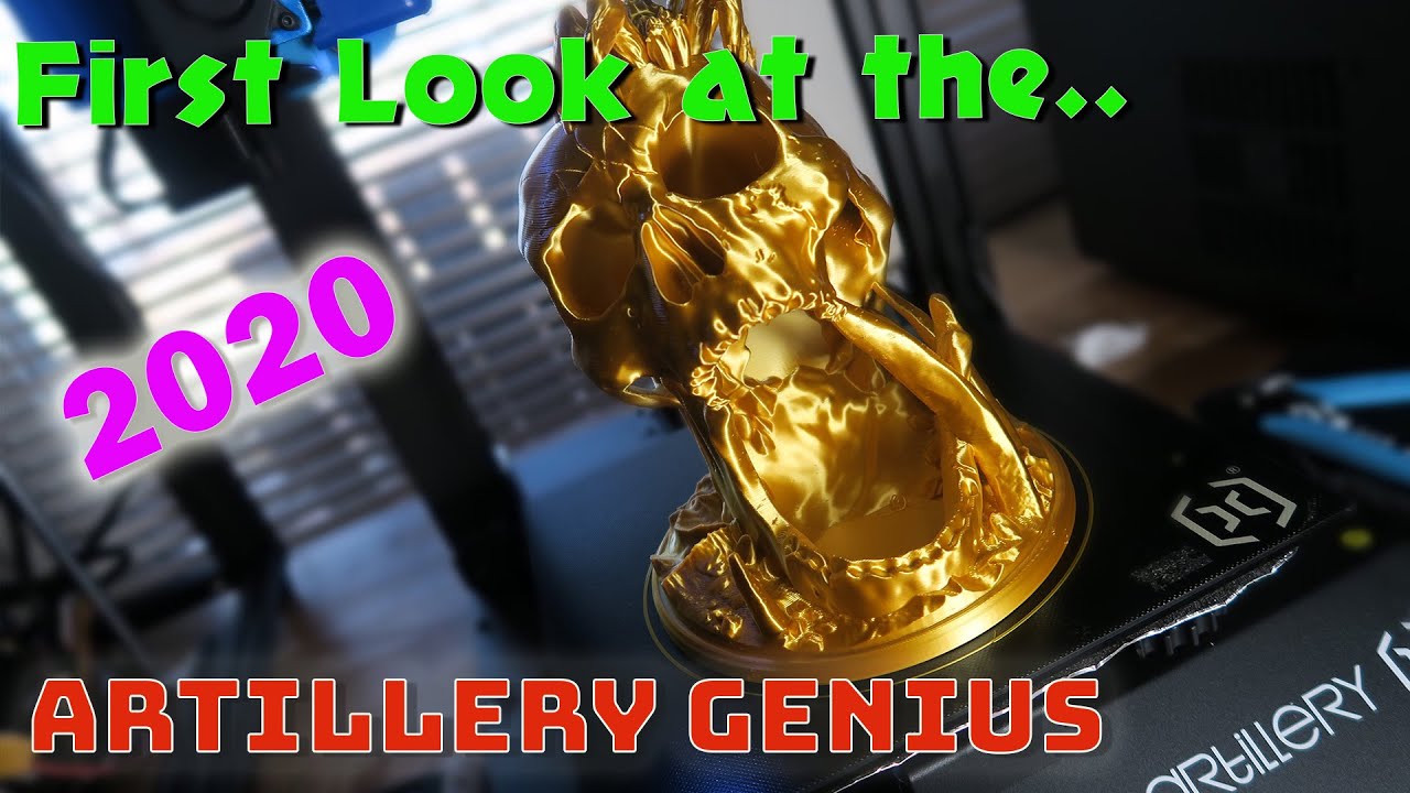 First Look at the Artillery Genius 3d Printer! - YouTube