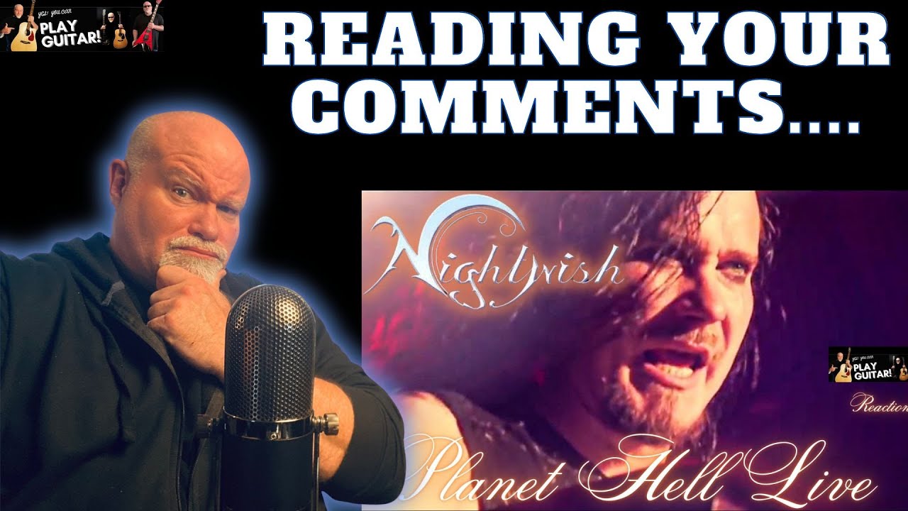 READING YOUR COMMENTS - NIGHTWISH Planet Hell Reaction! - YouTube
