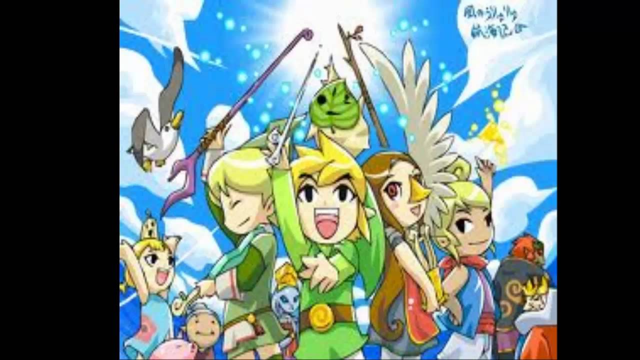 Legend Of Zelda Wind Waker: Main Menu Song - YouTube