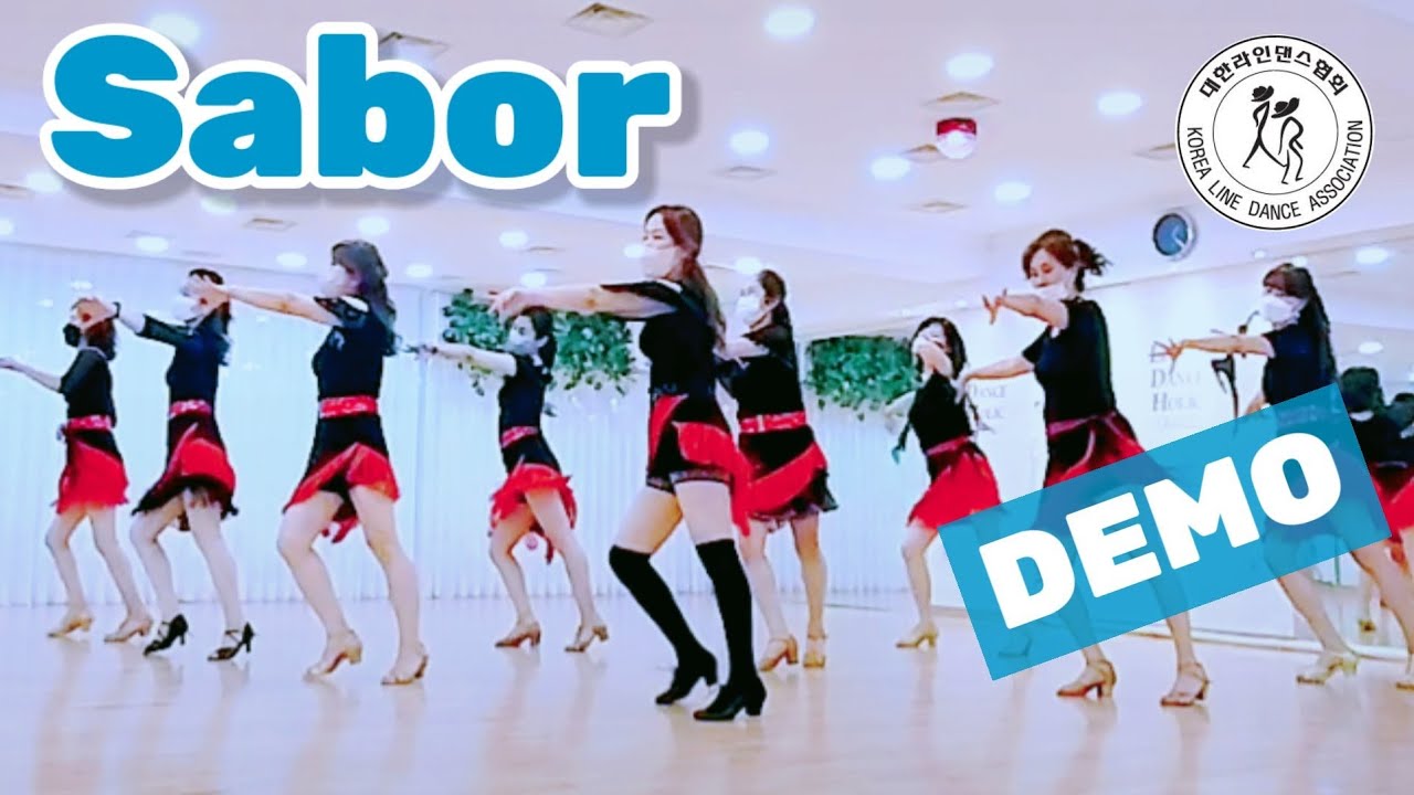 Sabor Line Dance | Jason Takahashi 중급 차차 라인댄스 Intermediate Cha Cha ...