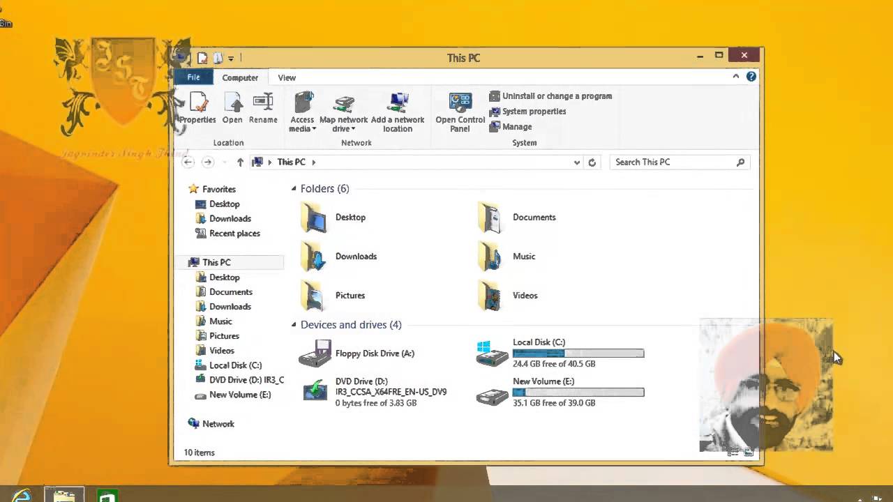 Show Hidden Files and Folders in Windows 8 (8.1) in Hindi - YouTube