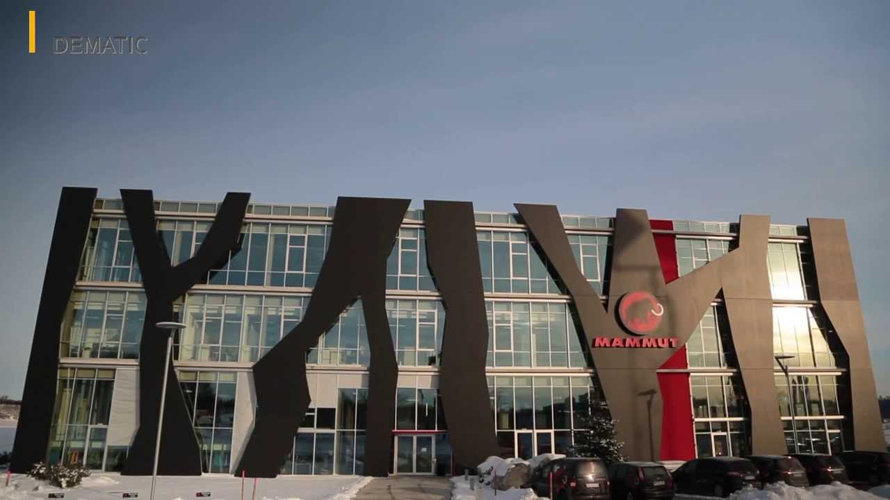 Mammut steps into a new logistics age with Dematic - YouTube