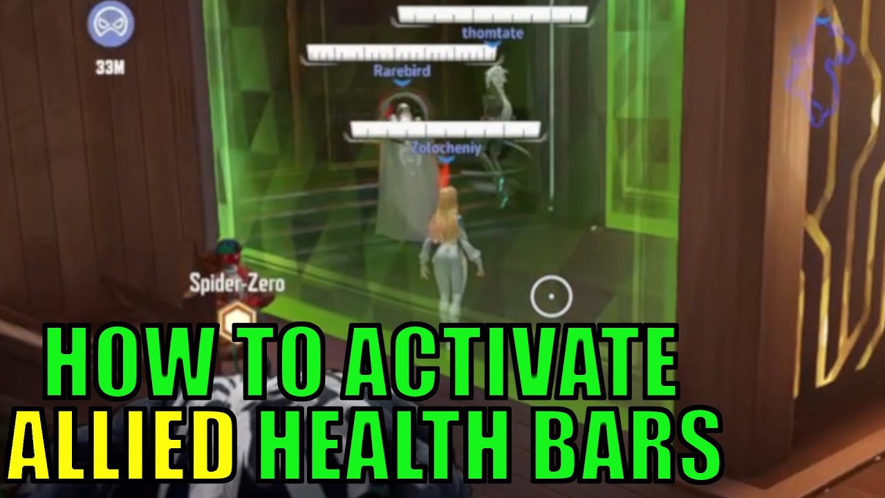 How To Activate Allied Health Bars in Marvel Rivals - YouTube