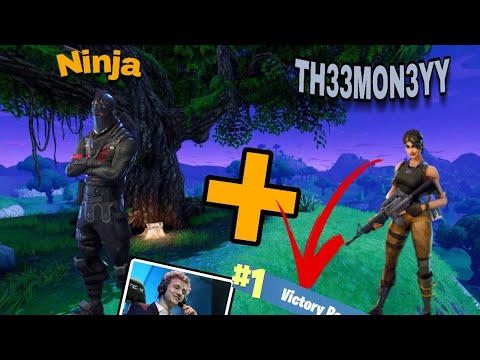 NINJA PLAYS A RANDOM DUO WITH A RANDOM PLAYER AND WINS *EPIC* - YouTube
