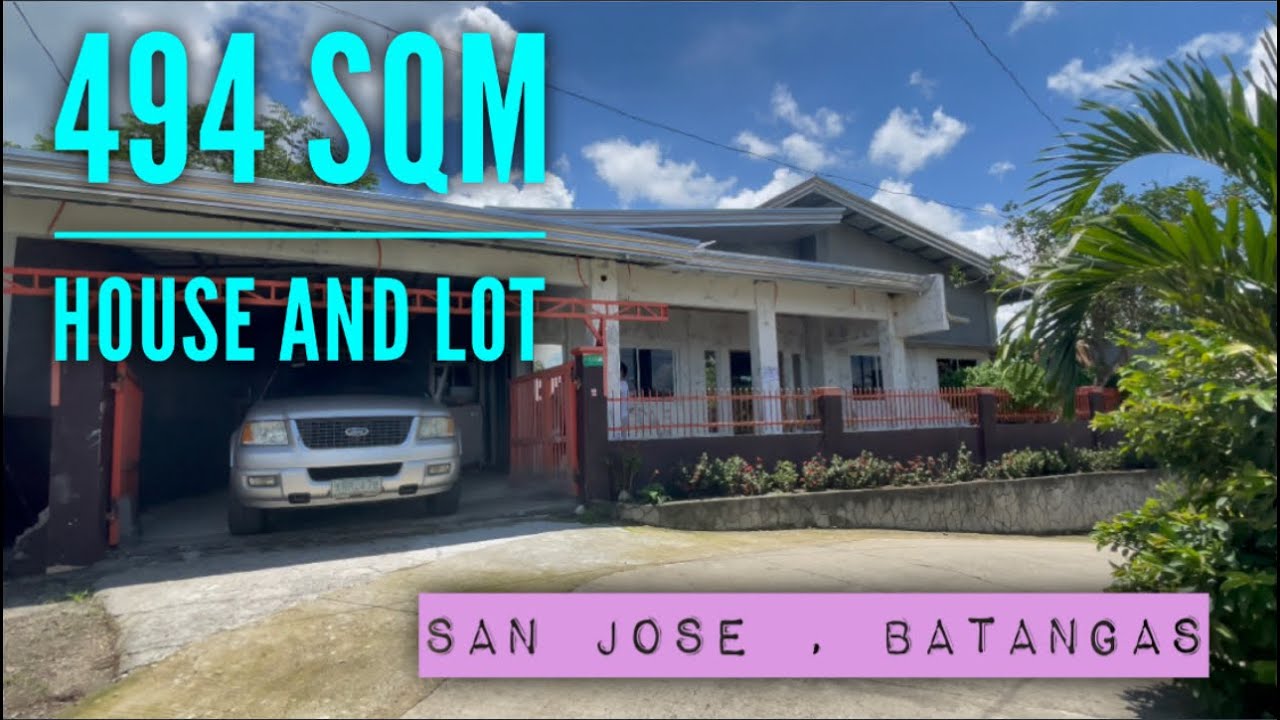 SOLD 494 SQM House and Lot ︱ San Jose, Batangas @nov9tv - YouTube