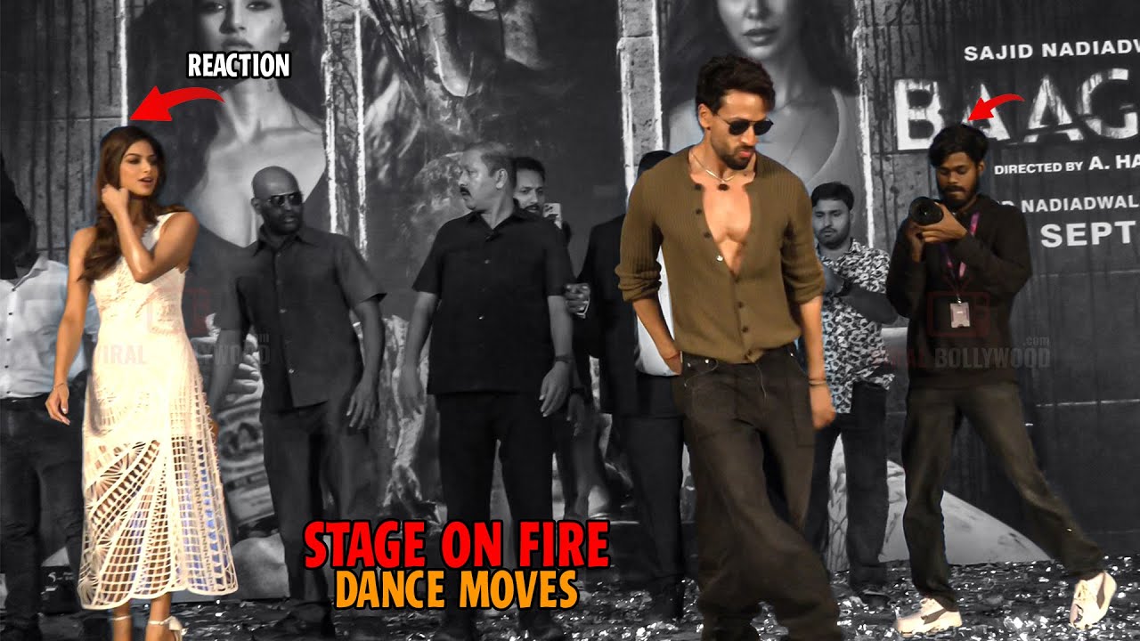 Unstoppable! Tiger Shroff's High Energy Dance Performance LIVE - YouTube