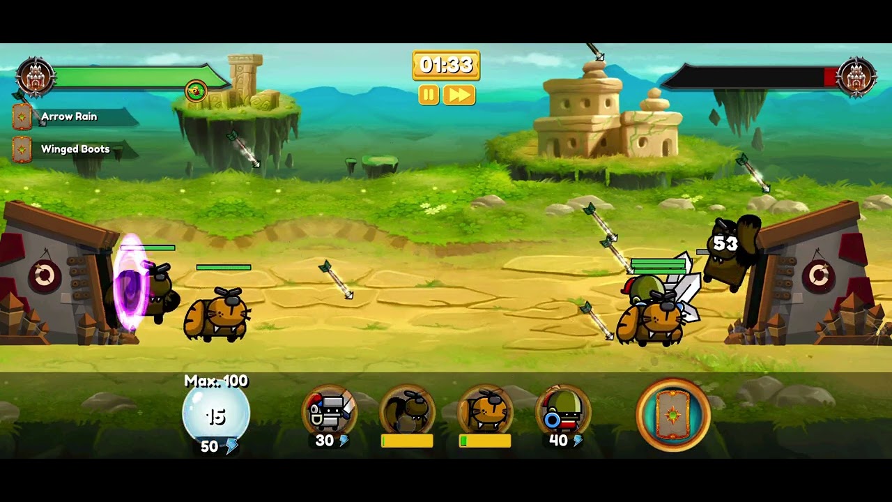 Tower Of Heroes World 3 Level 2 - YouTube