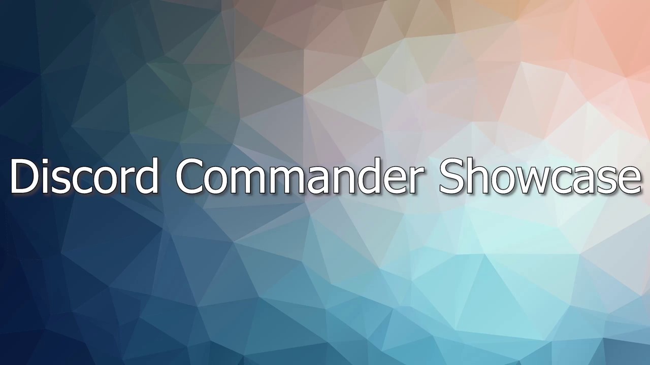 [OQ.Minebot] Discord Commander Showcase - YouTube