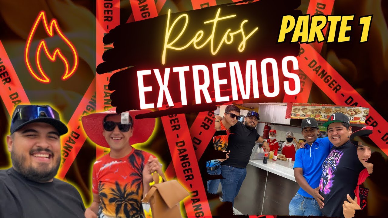 Retos extremos PARTE 1 🤣🔥⚠️🌶️ - YouTube