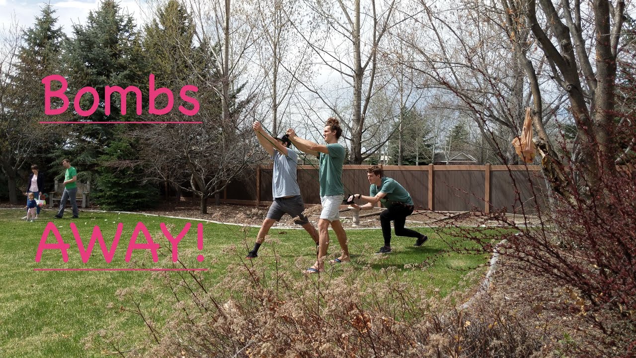 The perfect water balloon launch - YouTube