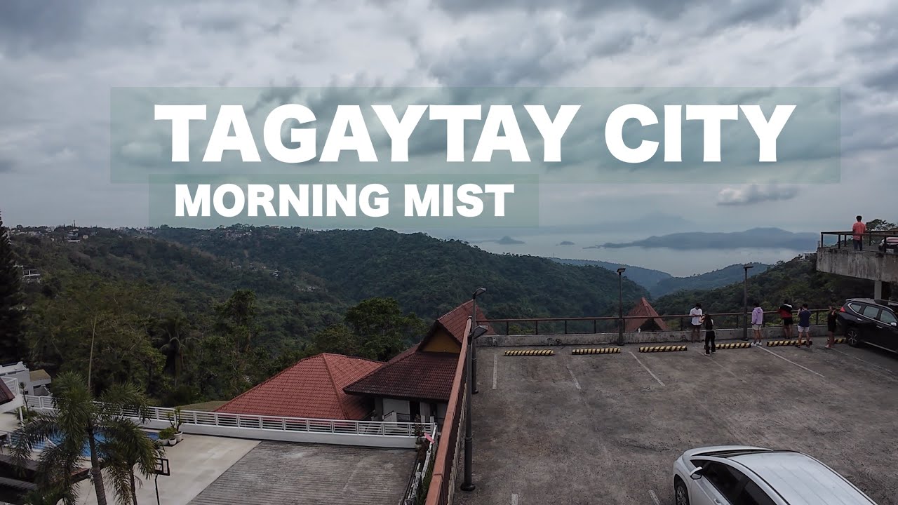 EARLY MORNING MIST , FOG CHILLY WEATHER IN TAGAYTAY CITY - YouTube