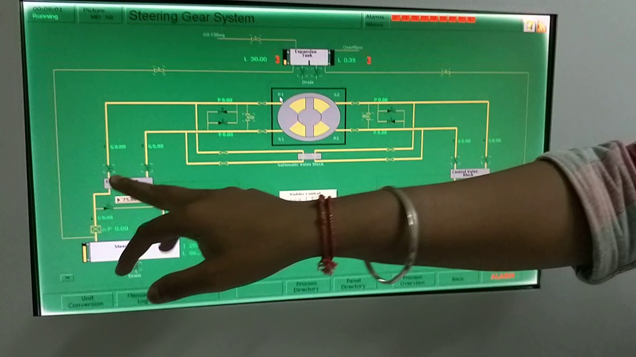 Starting a Main Engine in Simulator Lab - YouTube