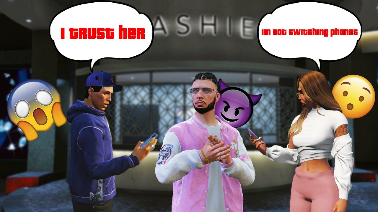 I Made Couples Swap Phones In GTA 5 RP - YouTube