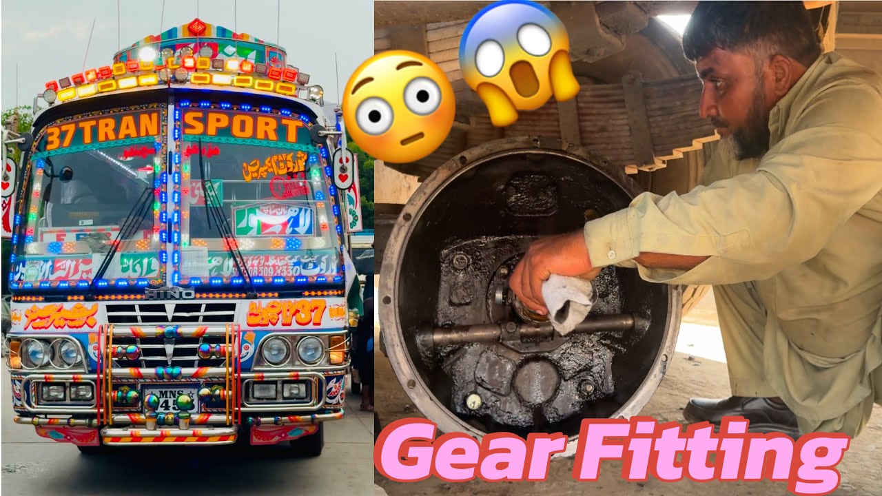 Gear Fitting New khan bus 🚌 25 September 2025 - YouTube