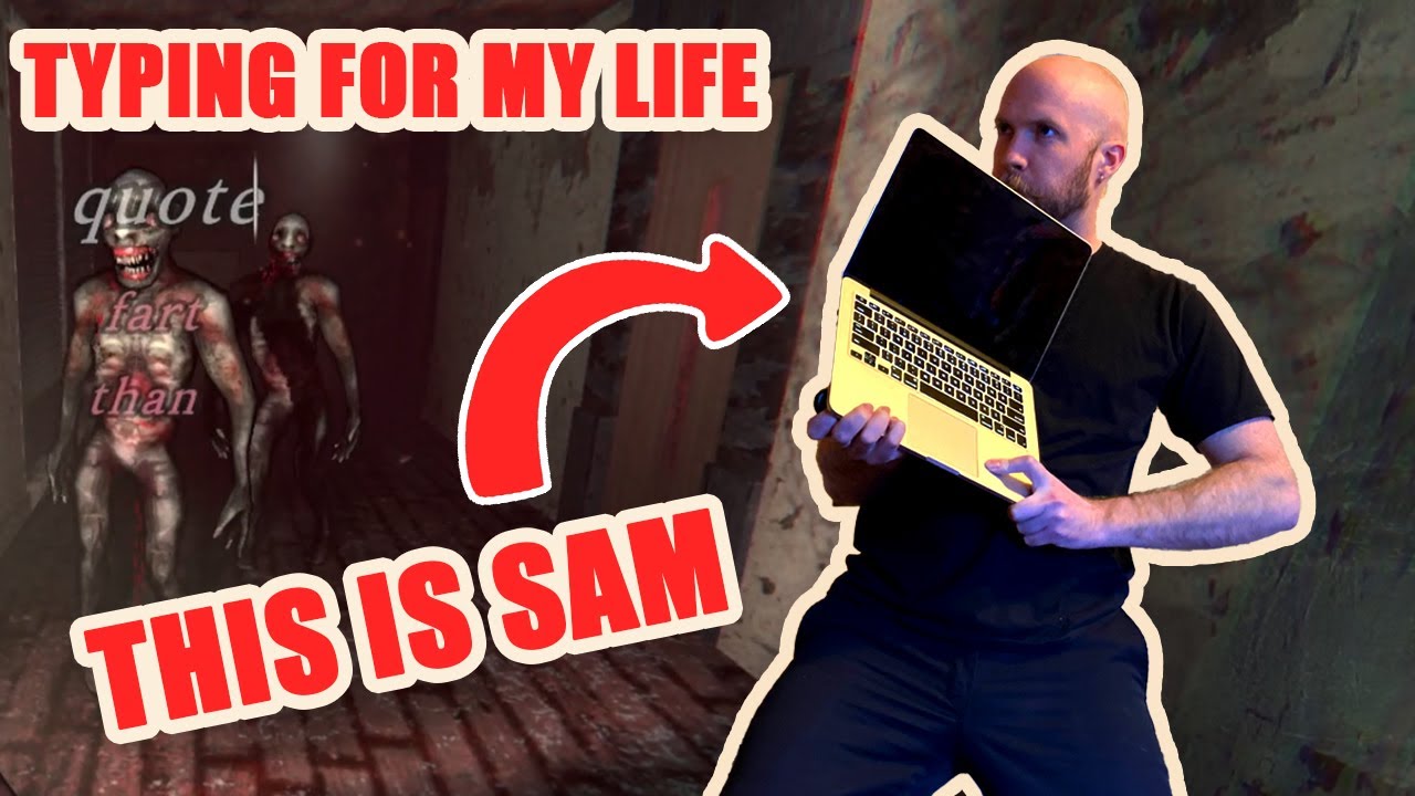 A Resident Evil Style Typing Game (And Its Actually Scary) - Blood ...