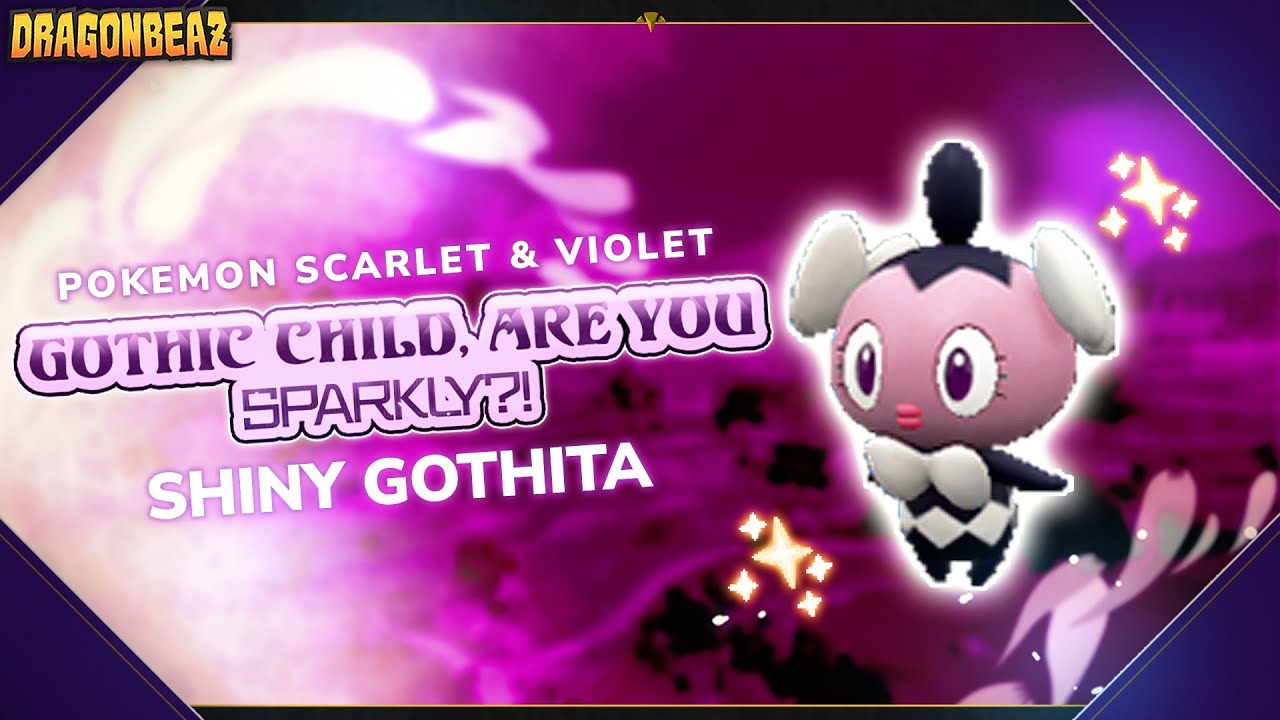 Gothic Child, Are You Sparkly?! | Shiny Gothita in Pokemon Violet # ...