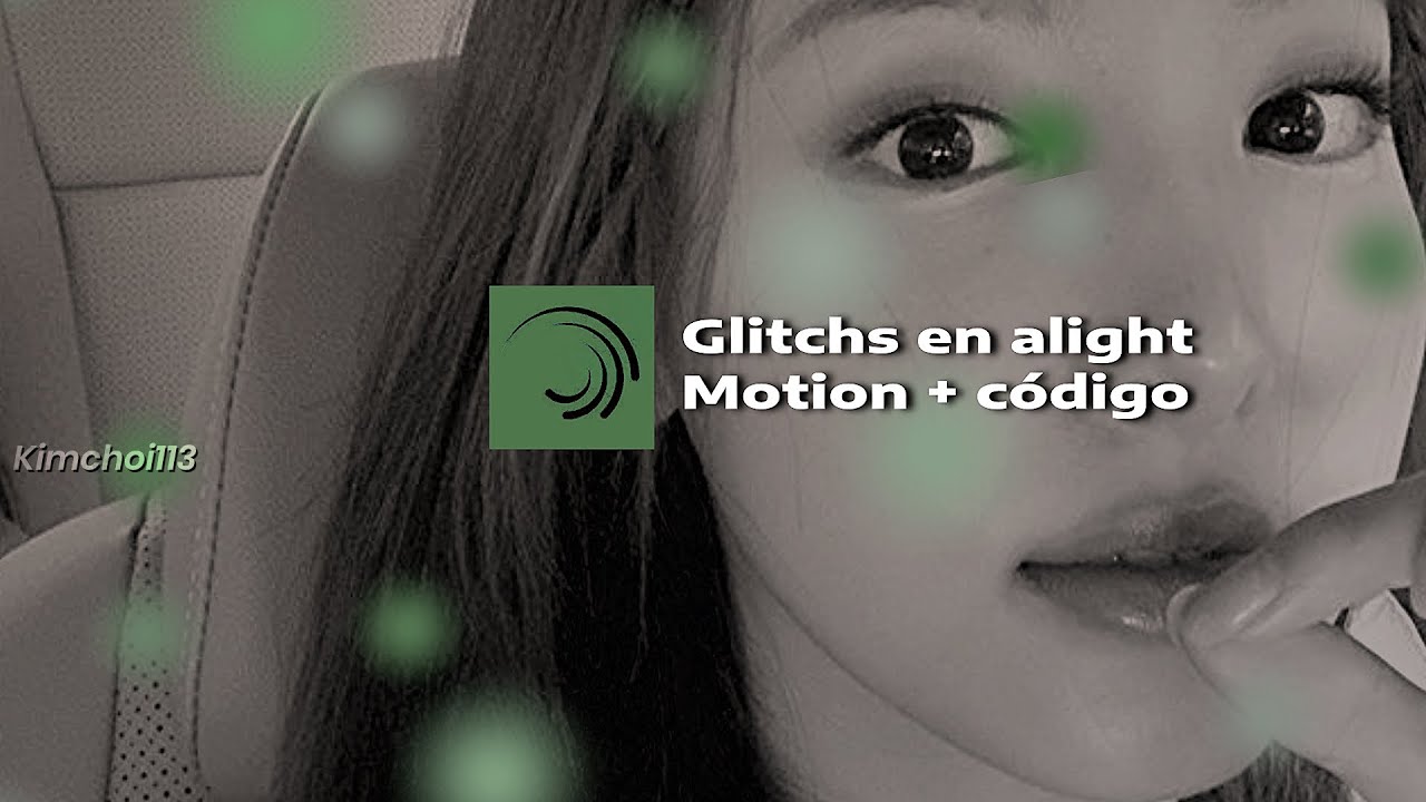 GLITCHES en alight motion (código) - YouTube