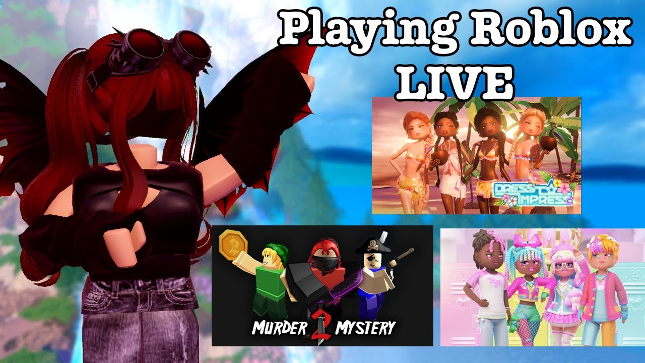 [LIVE] Playing Roblox with Viewers!! - YouTube