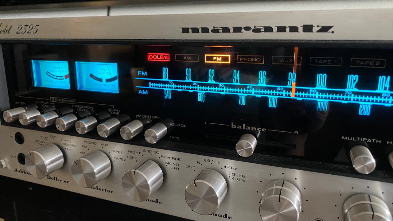 Marantz 2325 & JBL Balboa 30 - YouTube