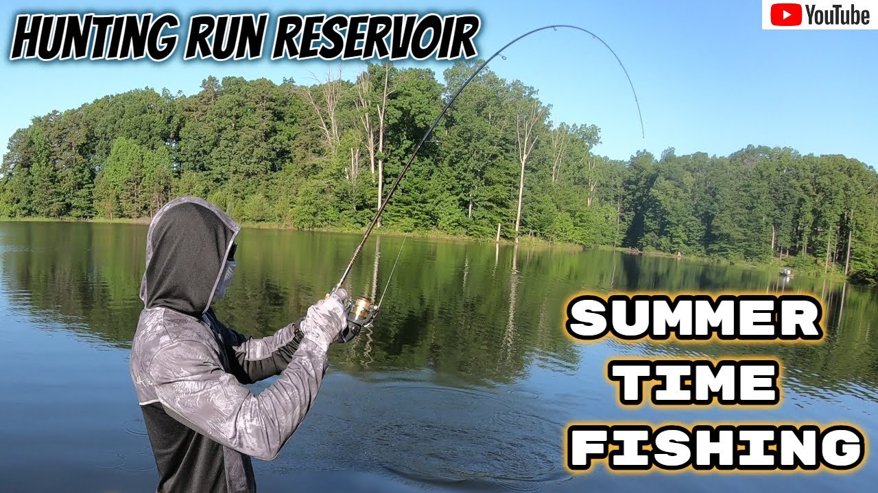 Summer Time Fishing at Hunting Run - YouTube